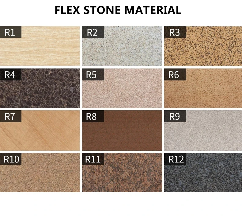 Hzsy Flexible Veneer Sheet Exterior Stone Veneer Exterior Mcm Flexible ...