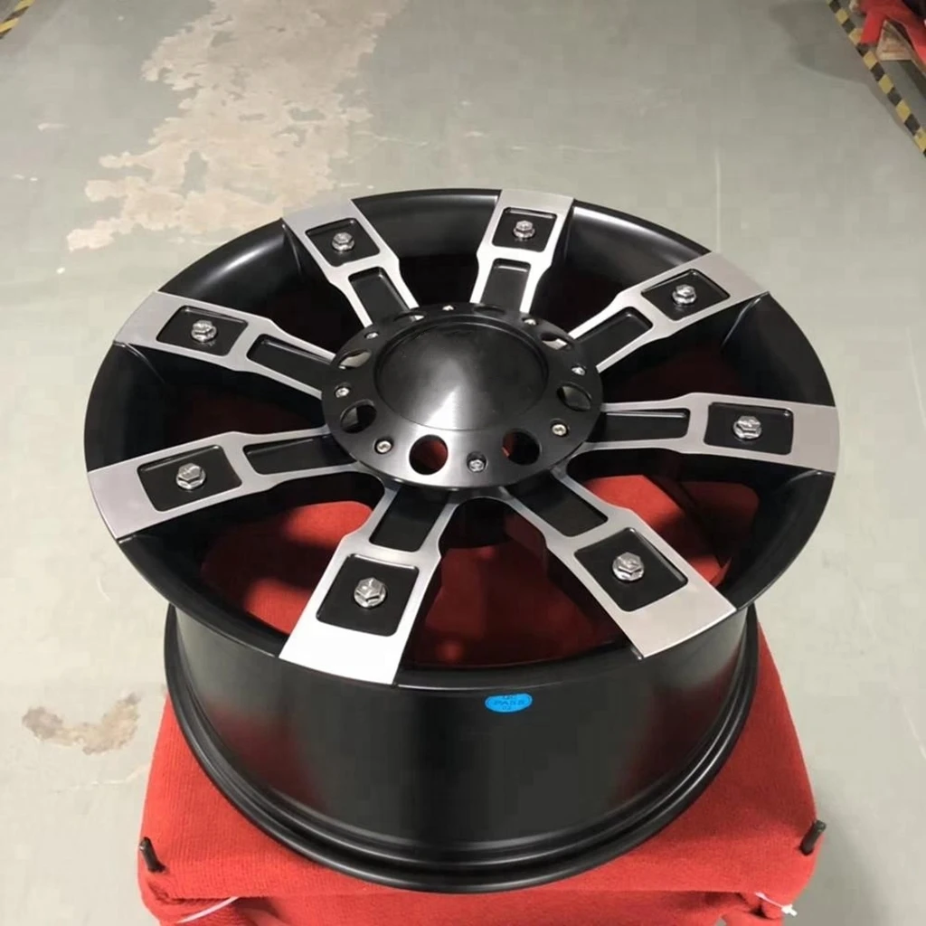 Pengzhen 4x4 Offroad Black Rhino Machine Face 5x150 Forged Wheels ...