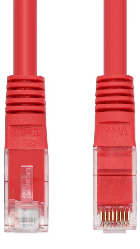 Vcom Cat 6 Utp Unshielded Indoor Multicolor Patch Cord Cat6 Computer ...