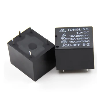 Pcb Relay 12v Relay Hjr 3ff S Z 12vdc Tianbo Relay 5pin Max Power ...