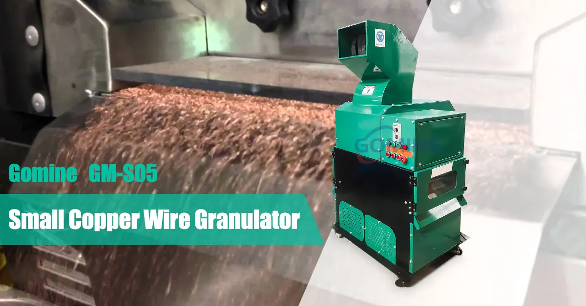 Cable Granulator Wire Copper Crusher Separator Granulating Machine Mini ...
