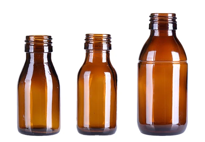 120 Ml Pharmaceutical Amber Glass Bottles - High Quality