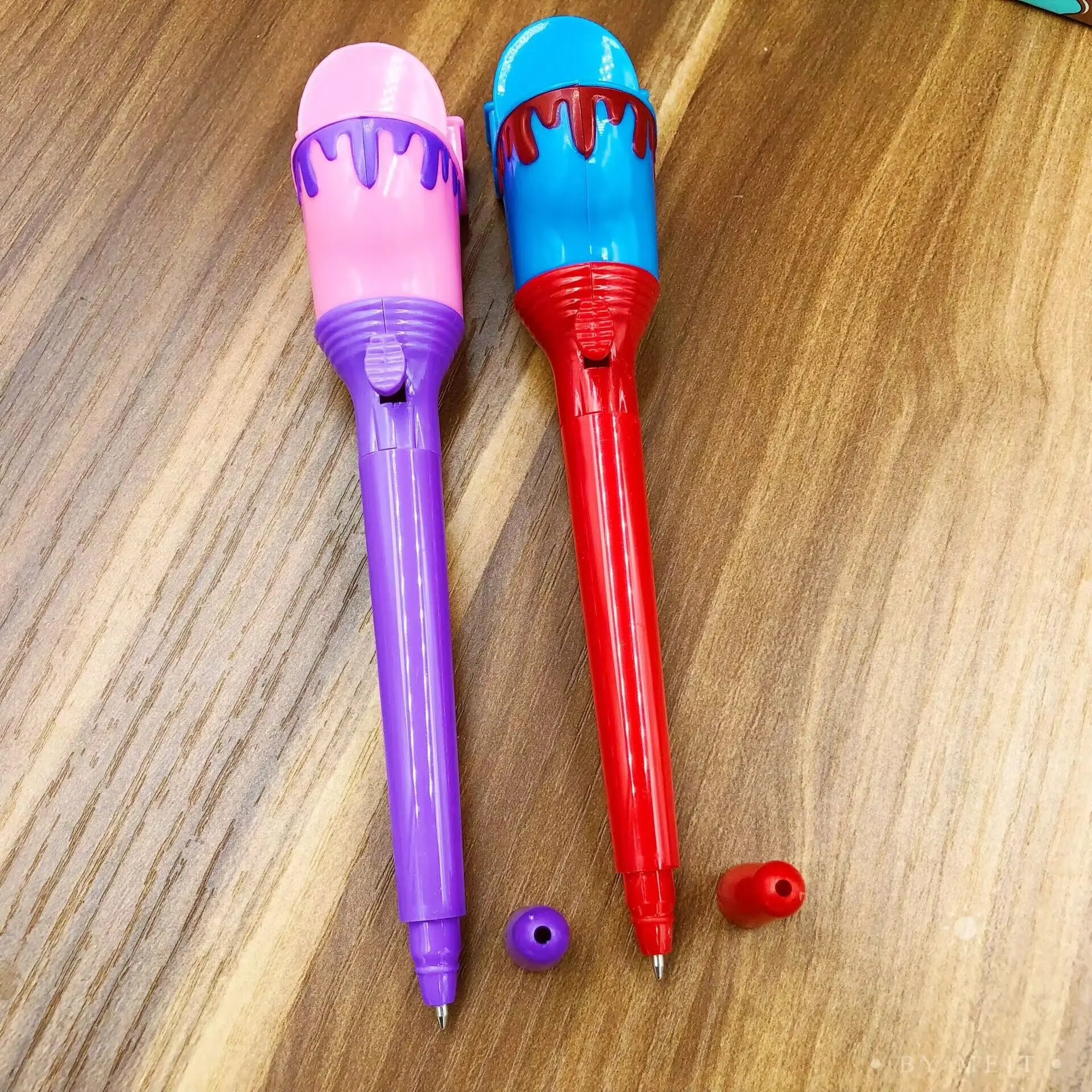 Funny Expression Poop Bouncing Ballpoint Pen Decompression Funnny and ...