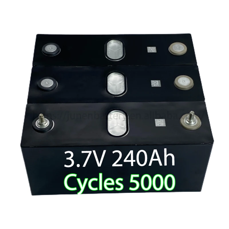 10000 Cycle Ncm 240ah Prismatic Solar Lithium Ion Batteries Cell 3.7v ...