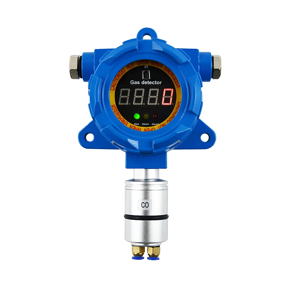 0-100%vol CO2 Gas Analyzer with Flow Through Adapter Carbon Dioxide ...