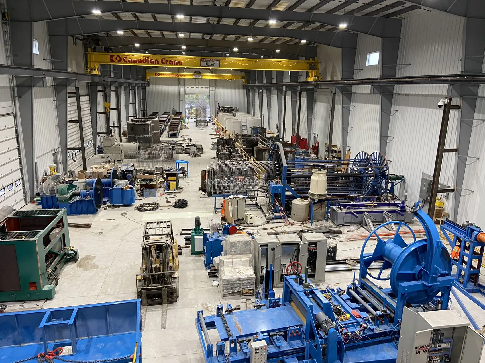 Precast RCP Reinforced Concrete Pipe Steel Wire Cage Welding Machine ...