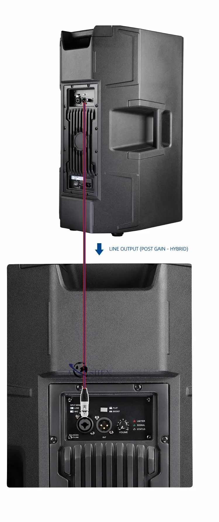 Free Oem 1000w 15 Inch Speaker 2 Channel Professional Audio Active ...