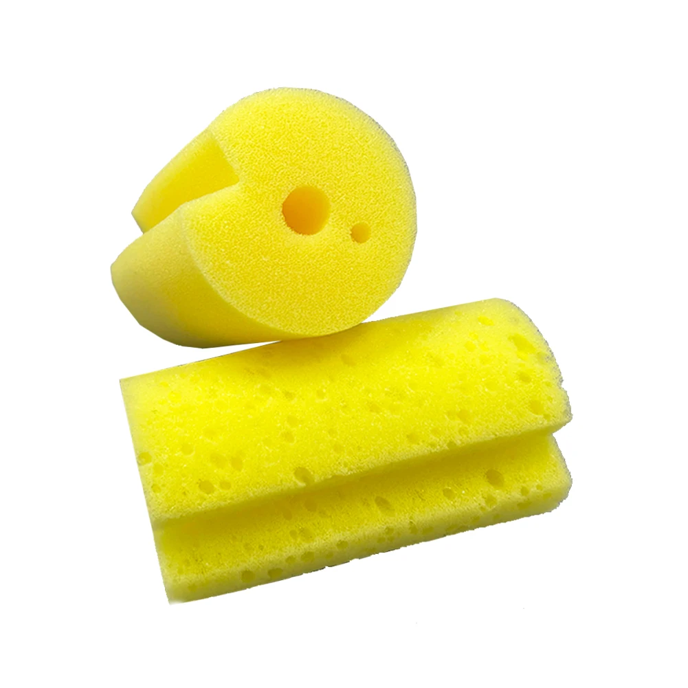 Endoscope cleaning sponge circular hole support customized cylindrical ...