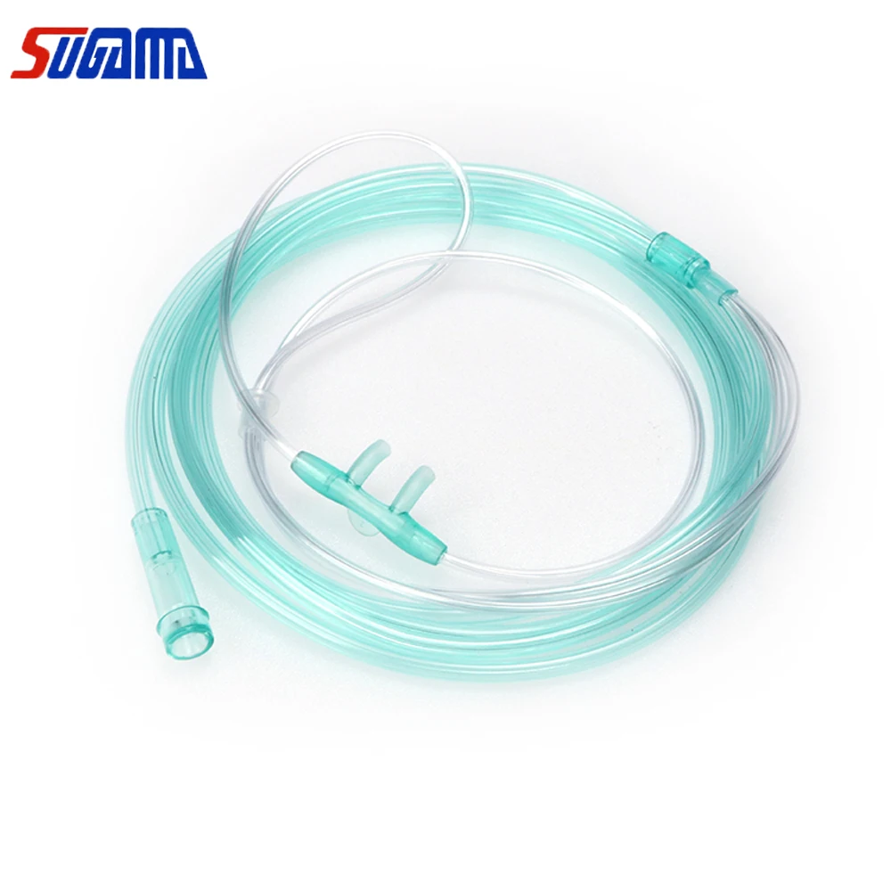 Disposable Nasal Oxygen Therapy Cannula Tube With Standard For Sale ...
