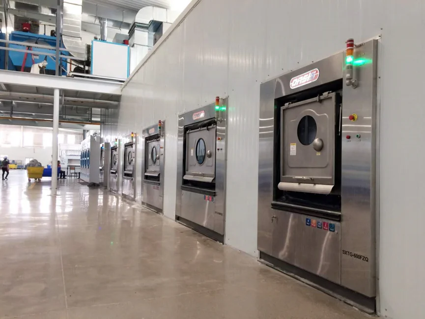 35Kg 60Kg 110Kg Barrier Washer Extractor Full Stainless Steel Laundry ...