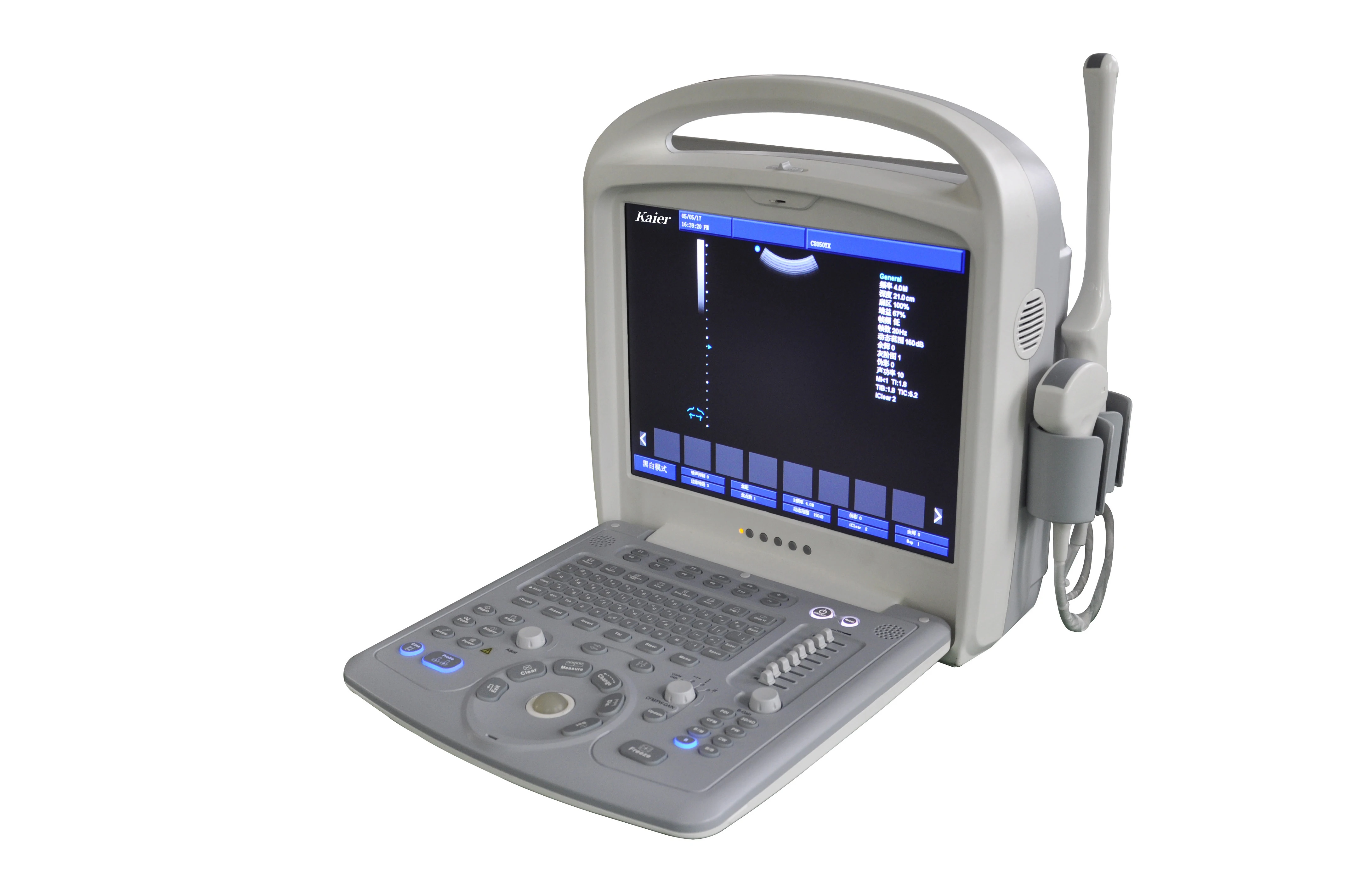 Medical Equipment Kr-c60 Portable Ultrasound Machine Color Doppler ...