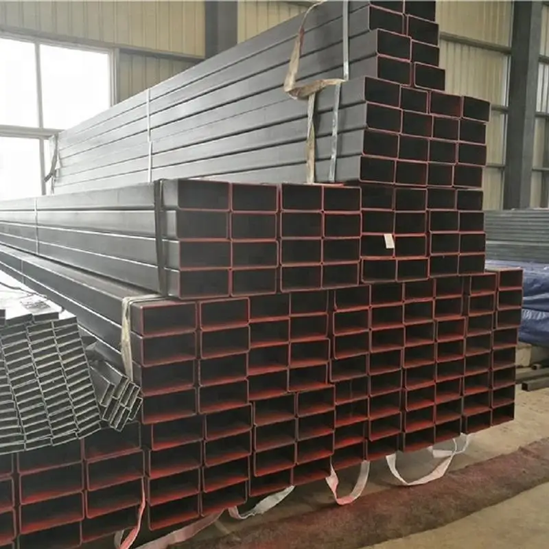 Large Stock Carbon Steel Square Tube Black Iron Square Tube Steel Pipe ...