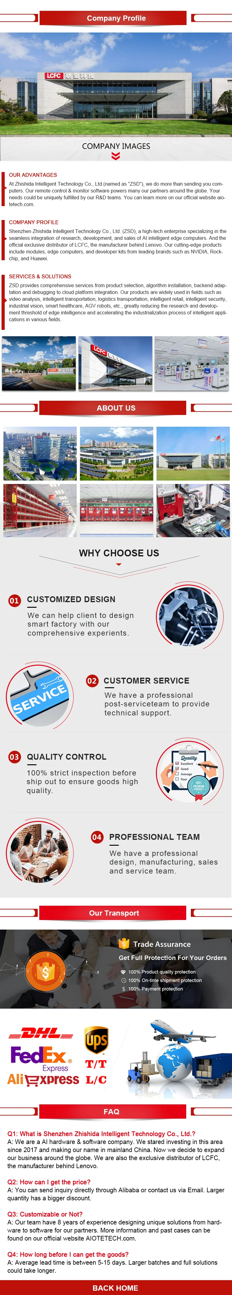 Jetson TX2 NX-4GB AI Module Edge Computer EA-B200 Fanless Industrial ...