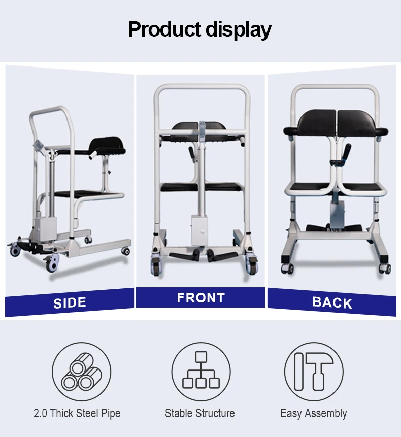 Electric Patient Transfer Chair - Enhance Mobility & Comfort