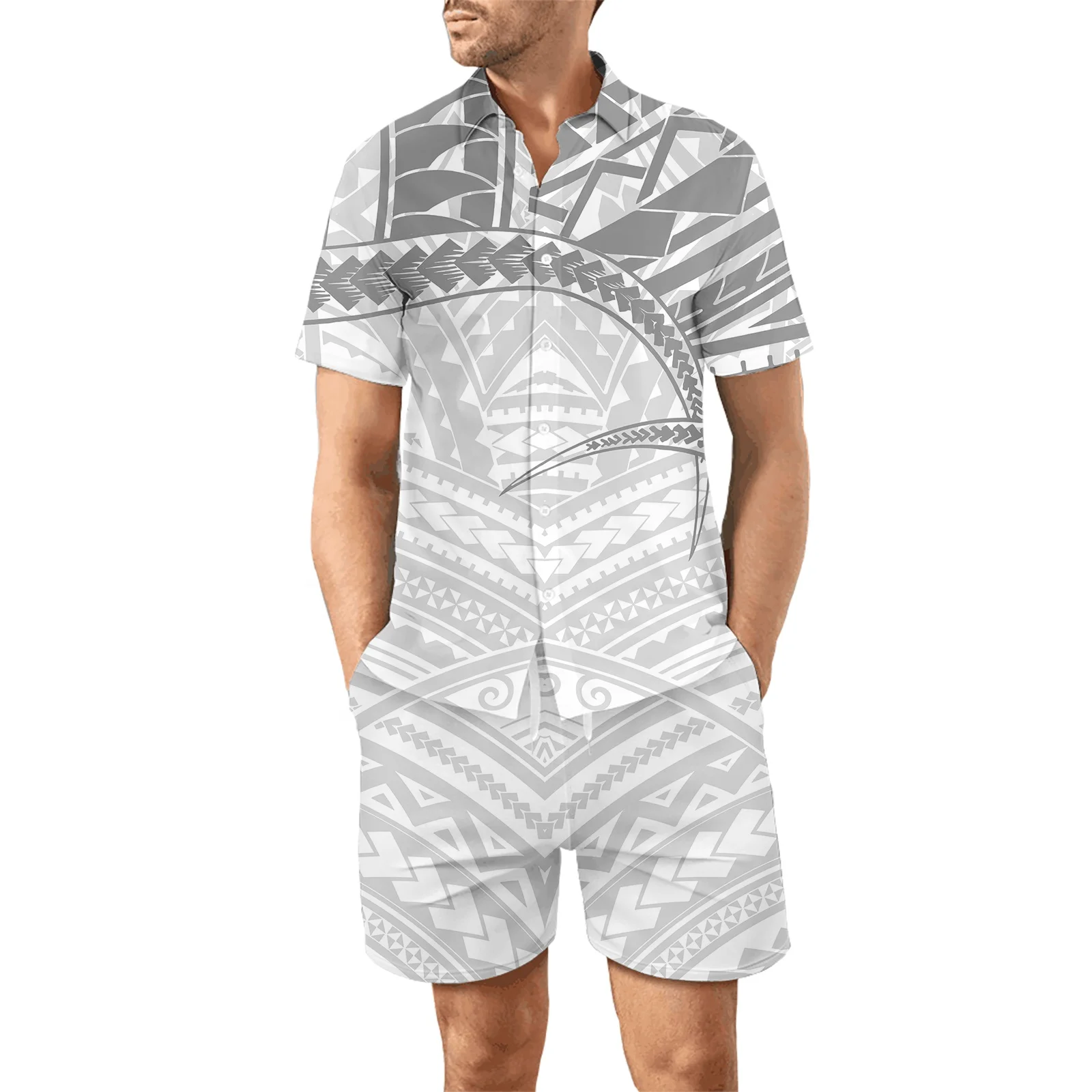 Polynesian Tribal Clothing Samoan Hawaiian Tapa Print Custom Plus Size ...