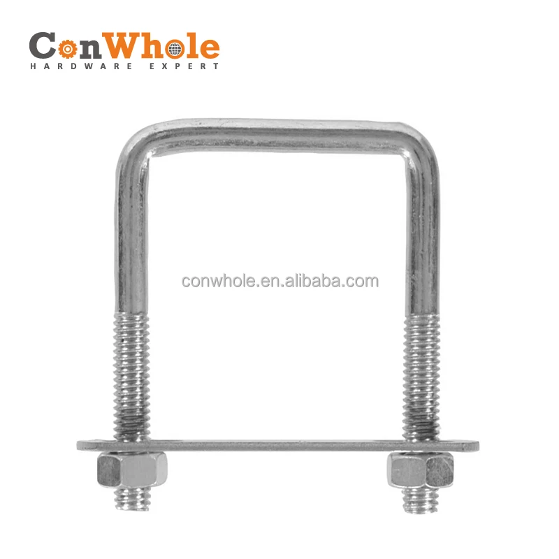 Stainless Steel Square U-Bolt Frame Plate Car Trailer Parts and Boat ...