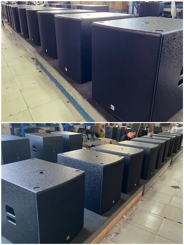 Active Subwoofer Box - 15, 18, 21 Inch Bass Bin Speaker