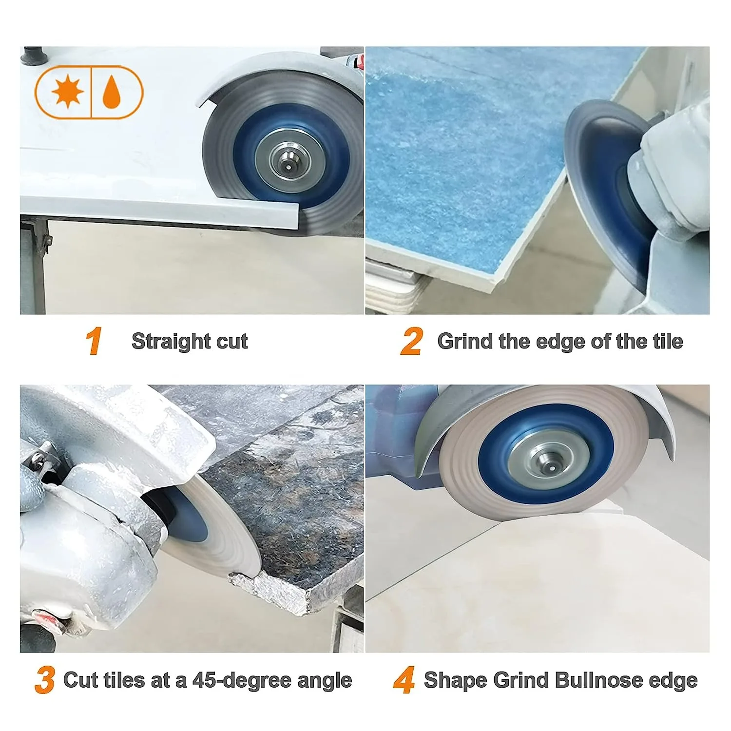 LITTLE ANT Diamond Saw Blades for Ceramic Tile Cutting