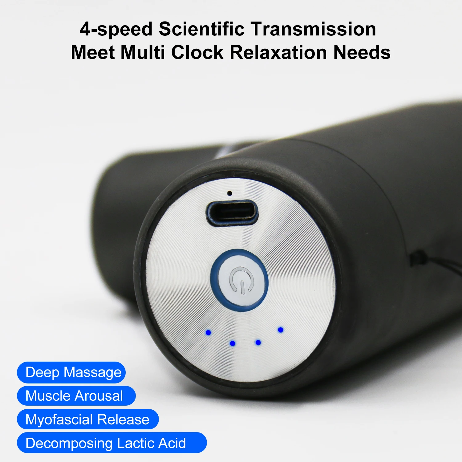 Handheld Percussion Masaje Facial Message Thera Gun Pistolet De Masaje ...