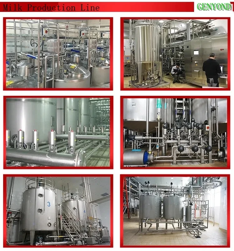 CHINA Fresh Milk Processing Plant/Almond Milk Production Line Used in Dairy Mill Processing ...