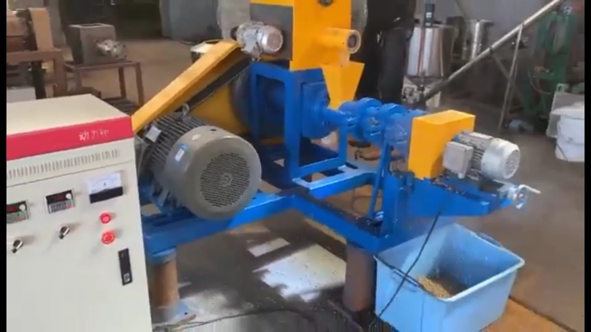 Full Set 500kg Floating Fish Feed Pellet Tilapia Fish Food Making ...