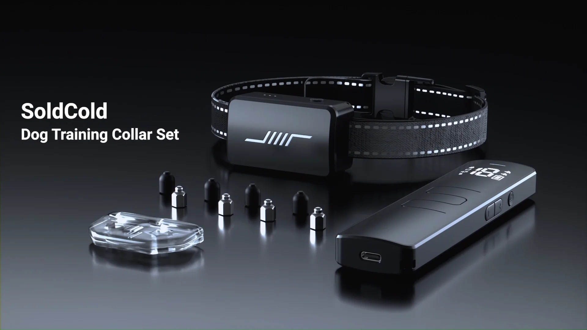 New User-friendly Electric Dog Training Collar With 3 Modes Shocker ...