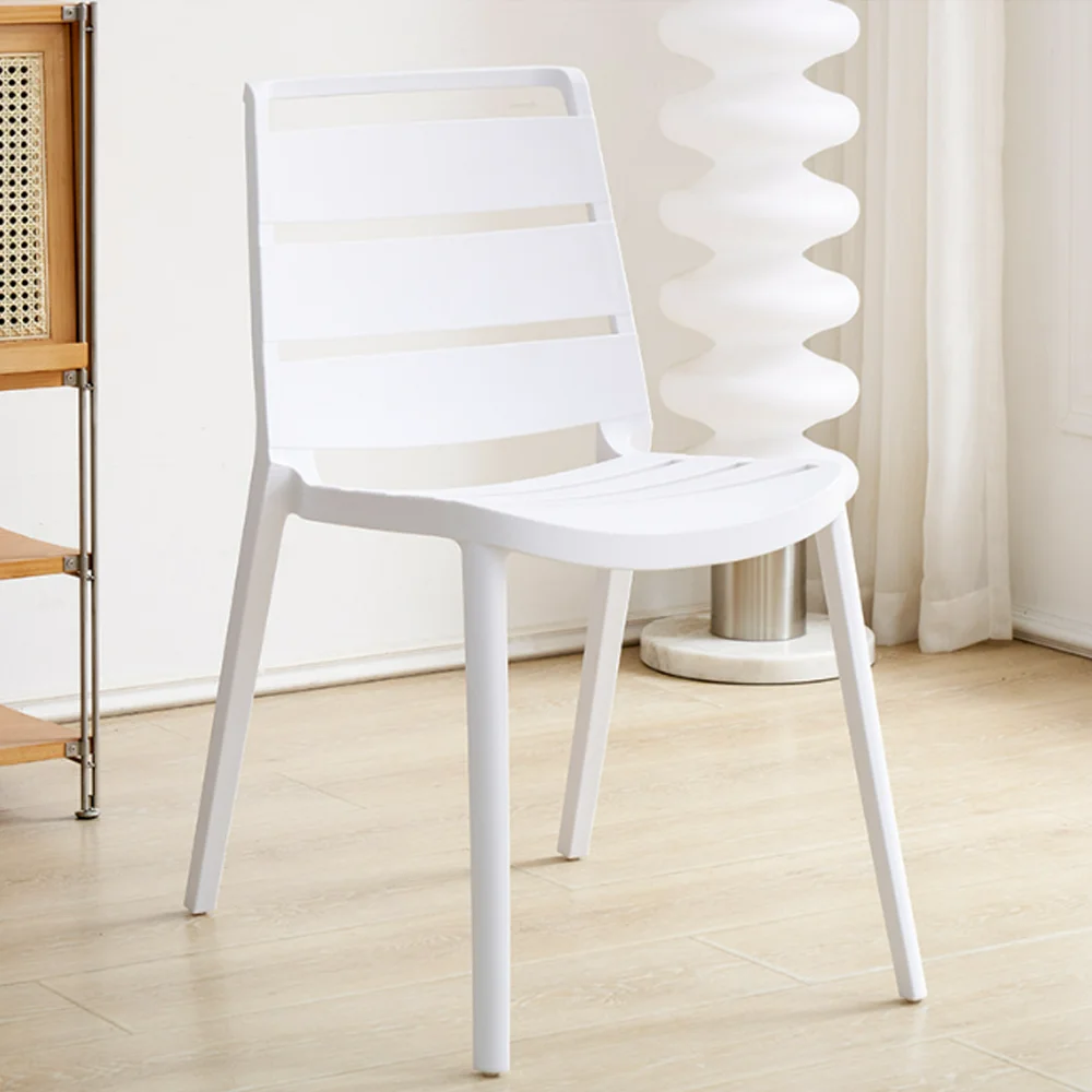 Free Sample Adult Pp Plastic Dining Chair Bjflamingo Breathable Back ...