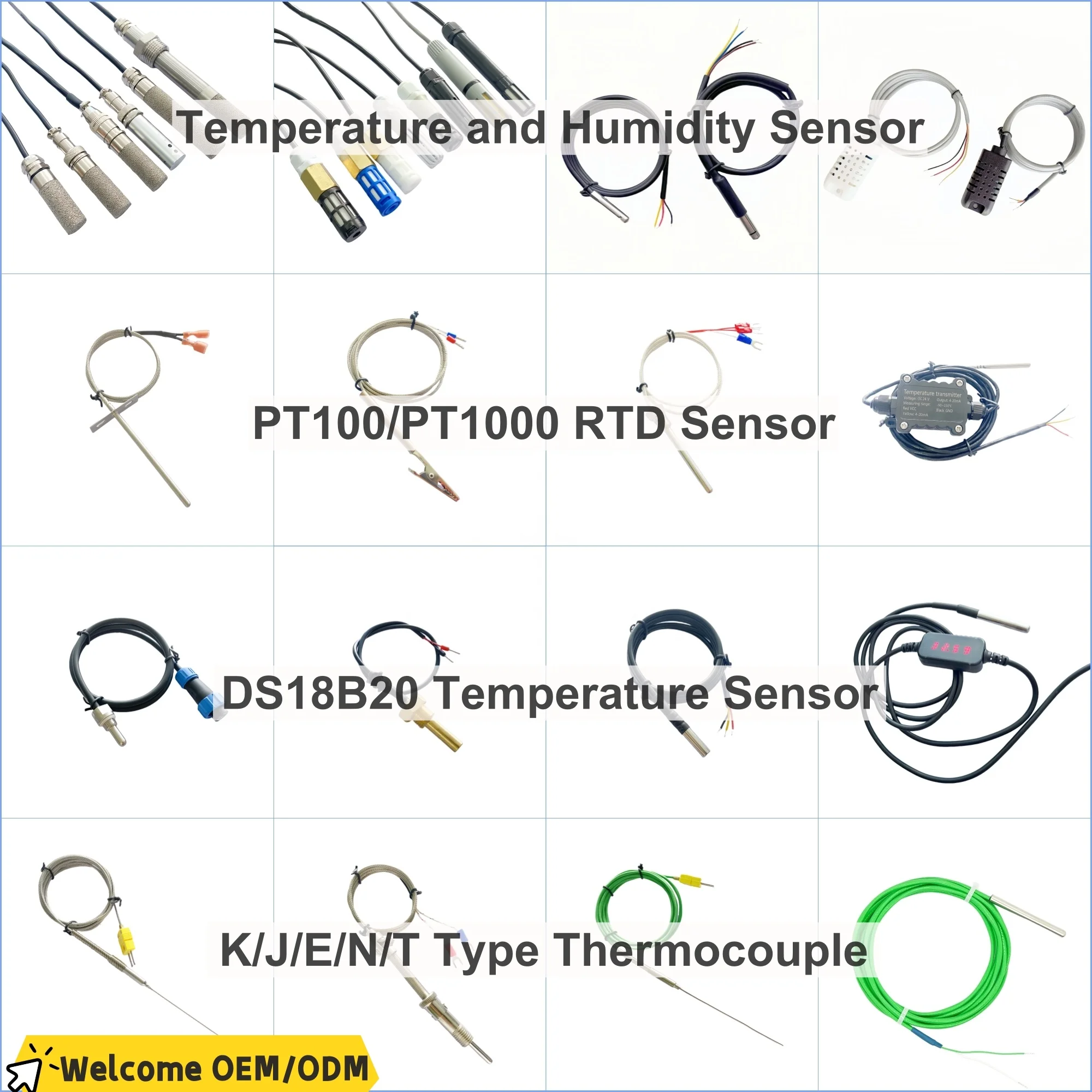 High Quality DS18B20 Temperature Probe Sensor IP68 Waterproof Original ...