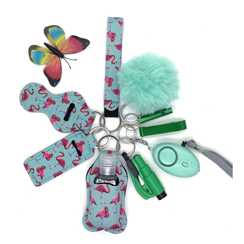 Factory Price 10pcs/set Customized Self Defense Keychain Set Safety ...