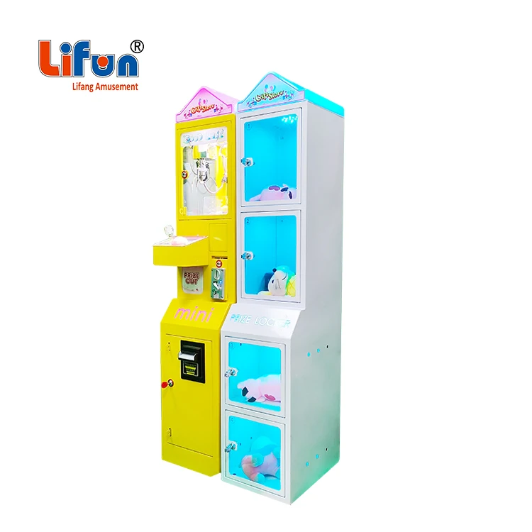 Mini Plush Toy Claw Crane Machine With Card Reader,Coin Operated Small ...