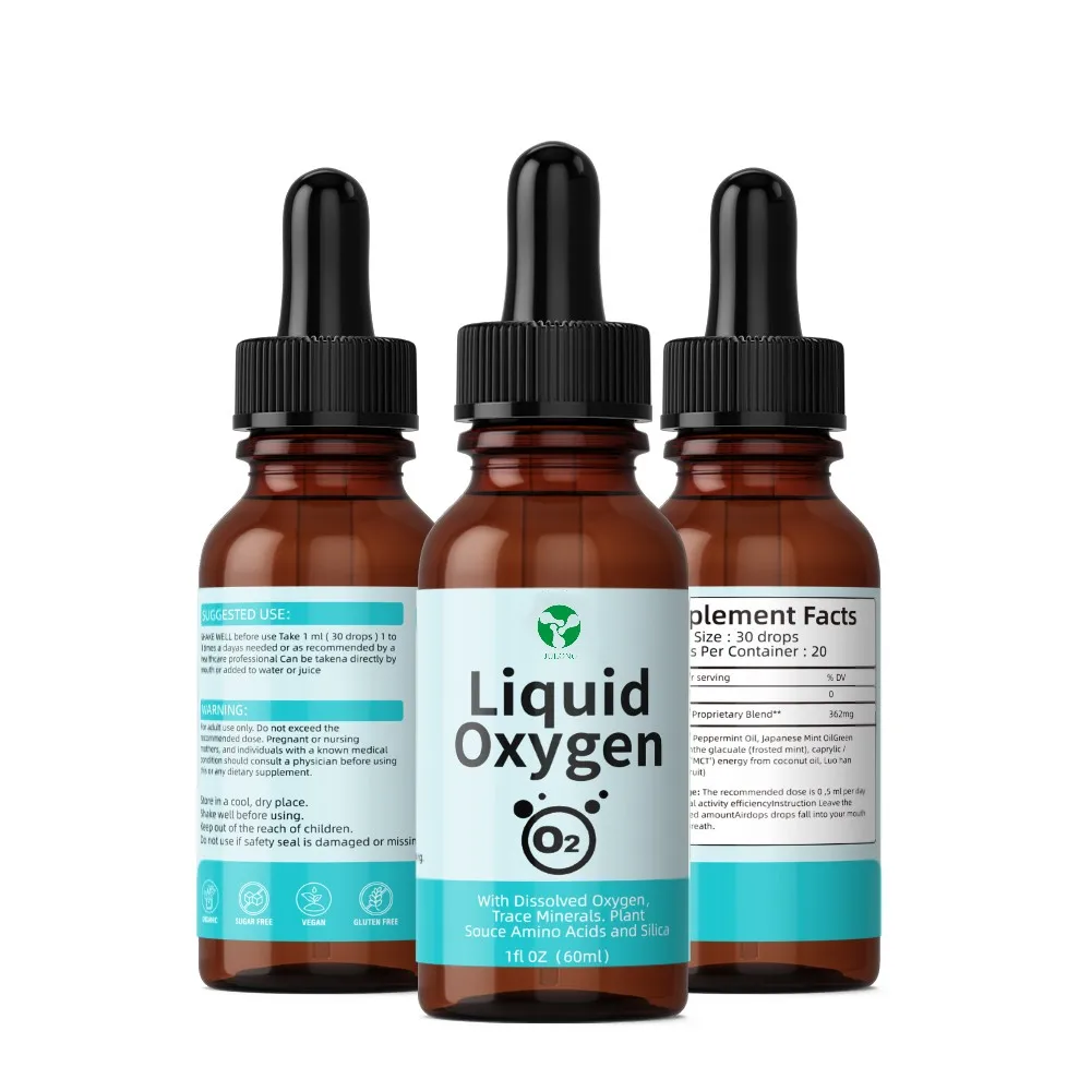 Supplements Natural Performance Boosting Liquid Oxygen Drops