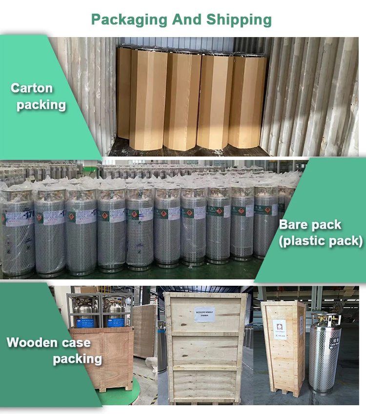 195l 20bar Vertical Type Welded Insulated Liquid Nitrogen Dewar Lin ...