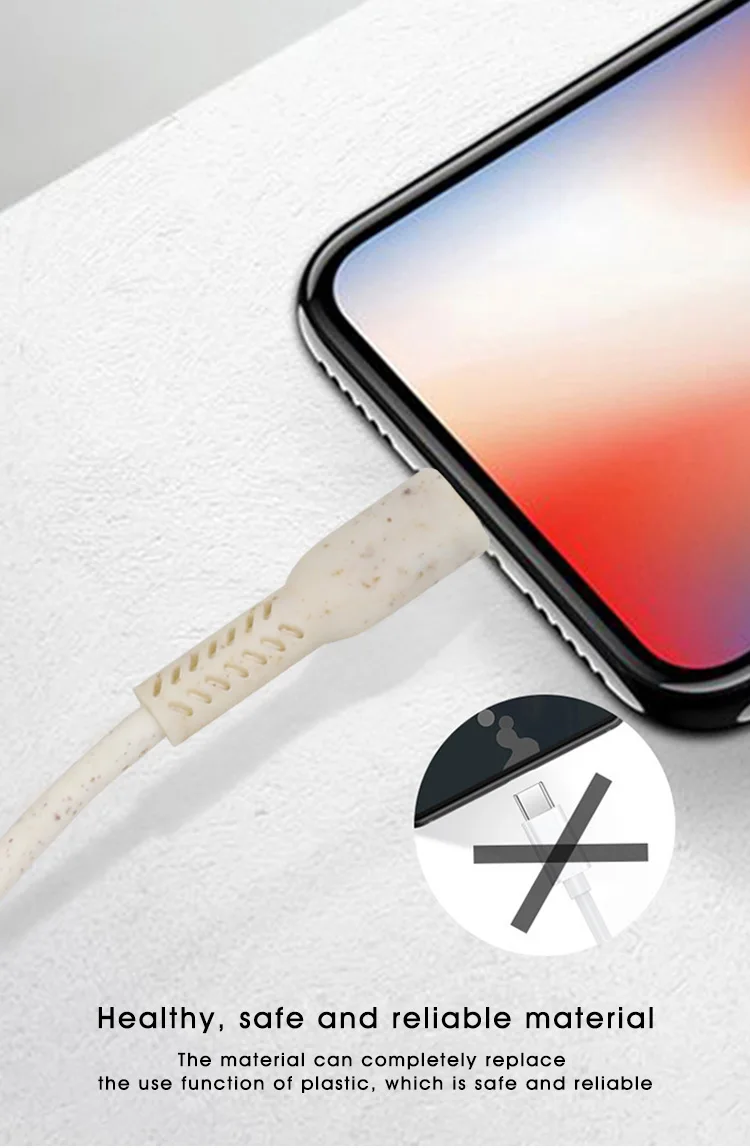 Eco-friendly USB Cables - Biodegradable and Versatile