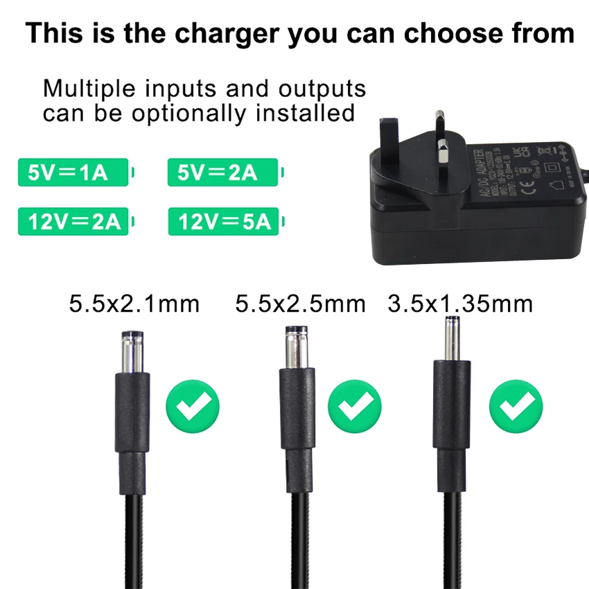 9V 12V DC Power Adapters - Reliable UK Plug Solutions