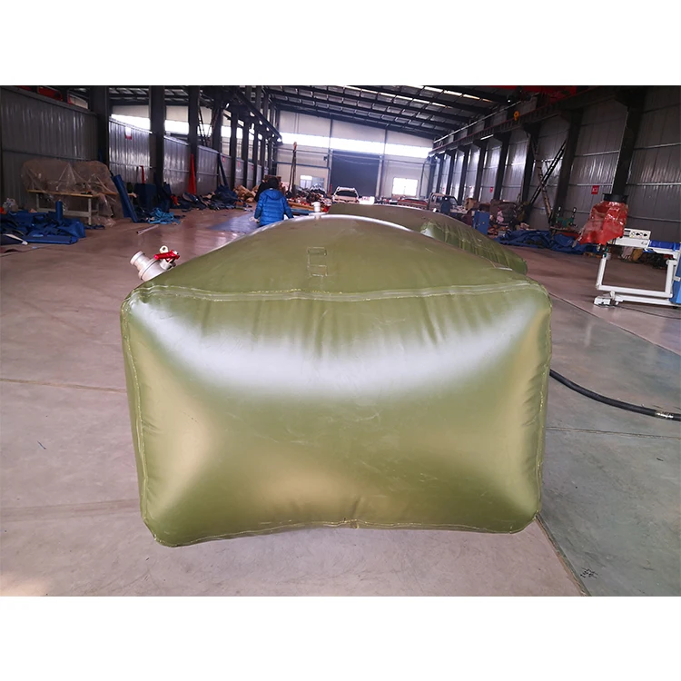 PVC Tarpaulin Collapsible Portable Aircraft Shipping Container Bladder Tank