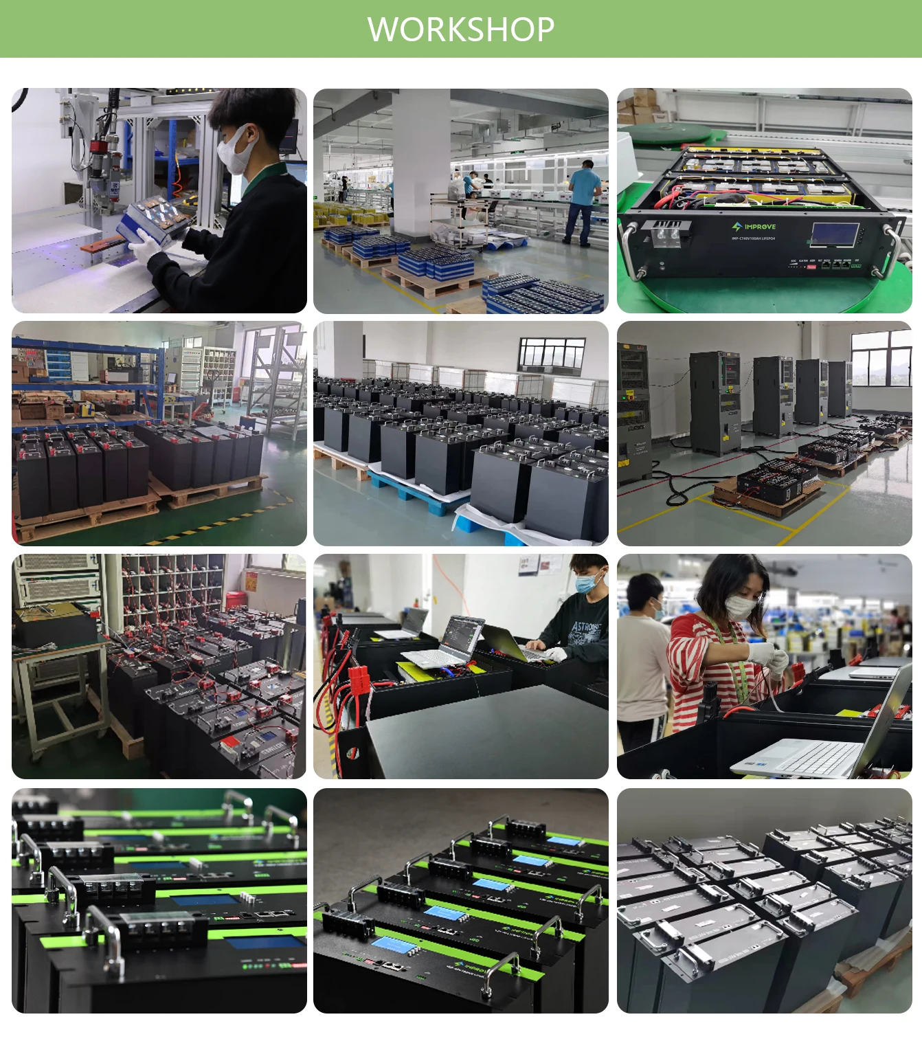 Server Rack Mounted 50kwh 20kwh 15kw 10kwh 51.2v 48v 100ah 200ah 300ah ...