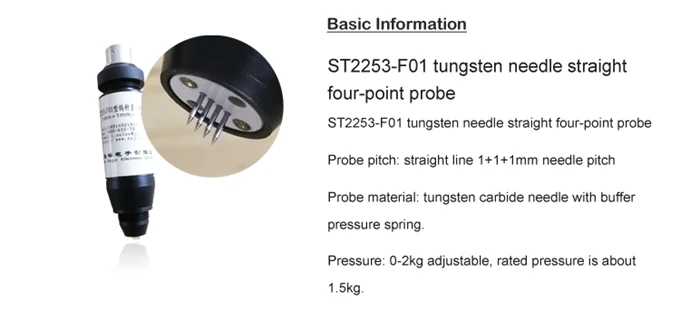JG Four Point Probe System - Accurate Sheet Resistance Meter