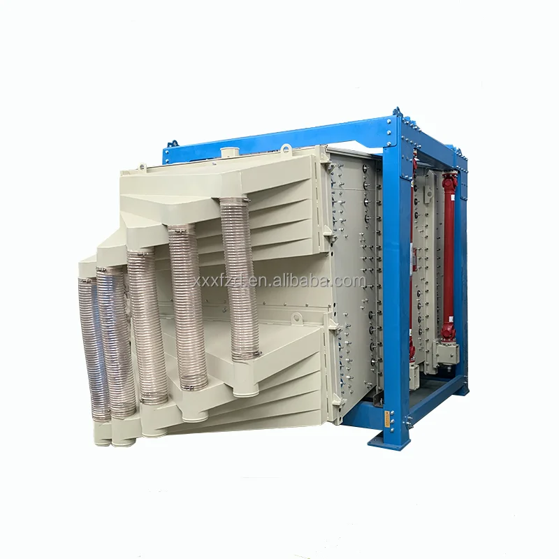 Gentle Screening Square Oscillating Vibrating Screen Dry Sand - Buy ...