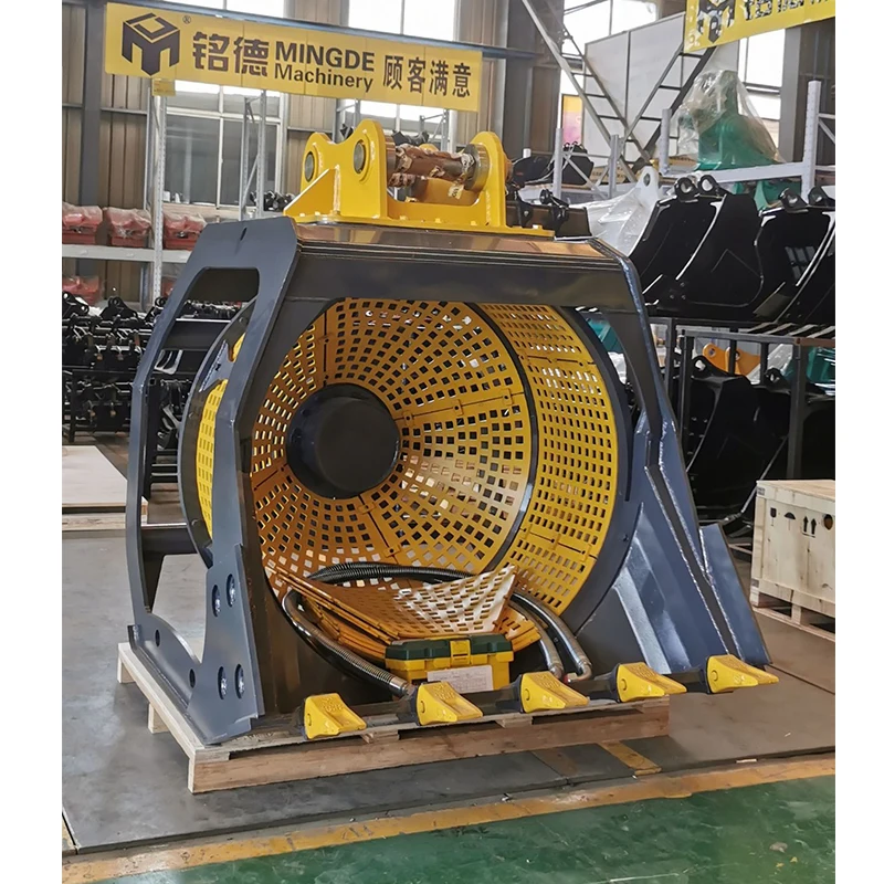 MONDE MS03 Rotary Screening Bucket 12T Hydraulic Rotating Screening ...