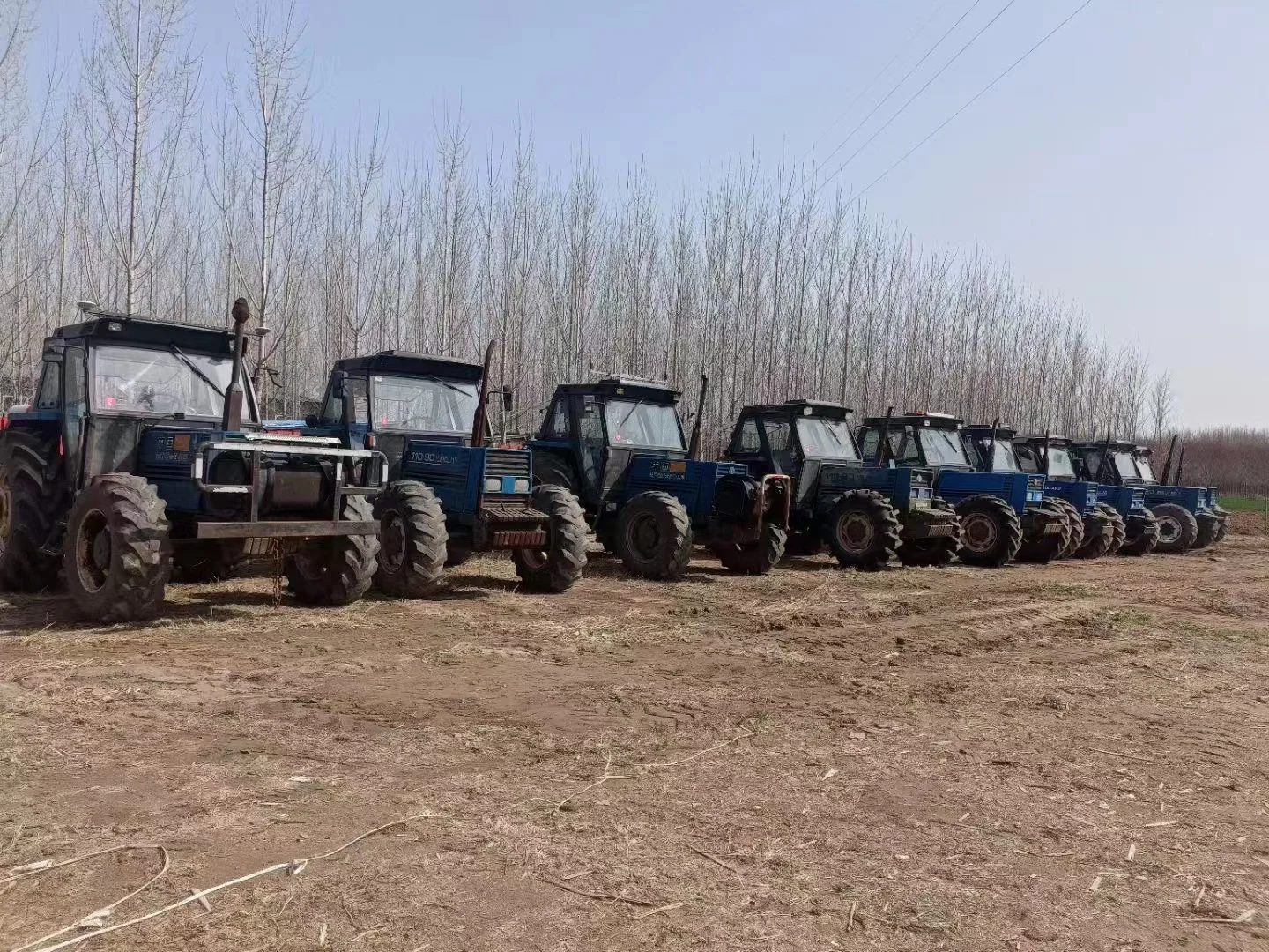 Used Tractor New Holland Fiat 110-90 - Buy New N Holland 110-90 Used ...