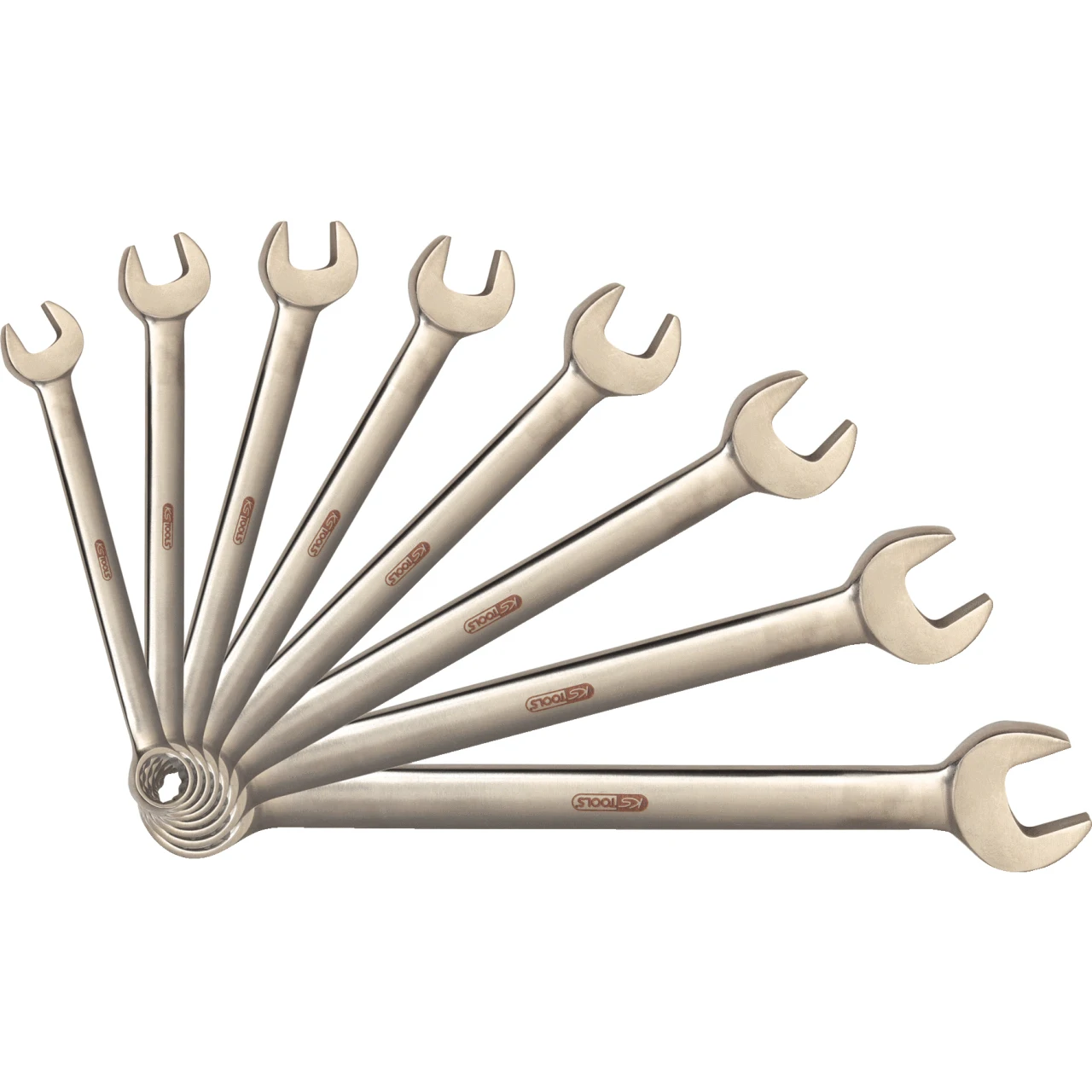 TITANplus 8-Piece Angled Combination Wrench Set DIY Grade 17mm Steel ...