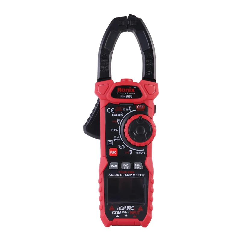 Ronix Rh-9603 Model Digital Clamp Meter High Precision Voltage And ...