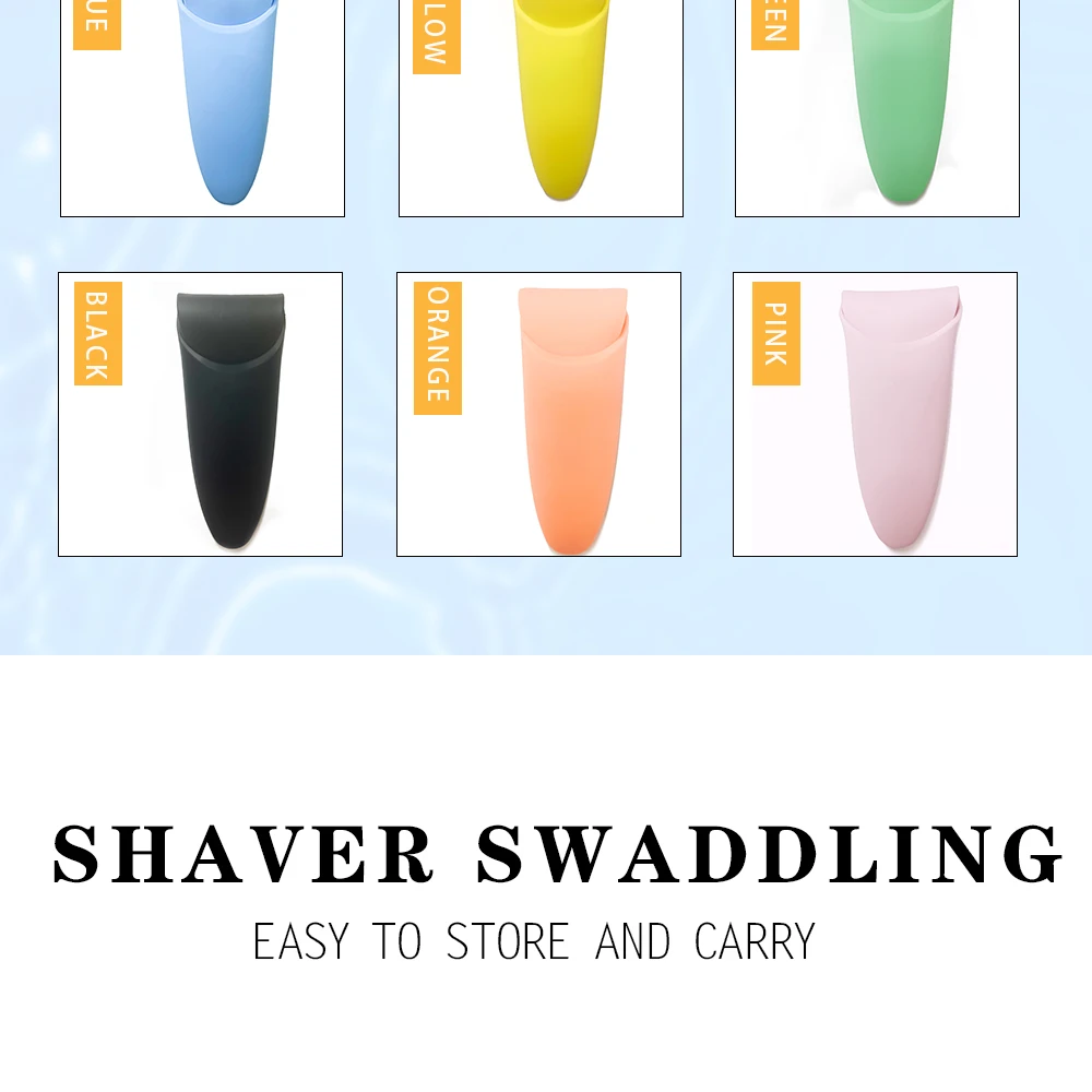 Silicone Razor Case Silicone Razor Travel Cover Safety Waterproof ...