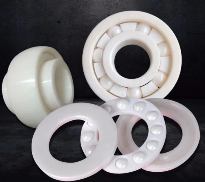 51201 Zirconia Zro2 Ceramic Axial Thrust Ball Bearing 51202 51203 51204 ...