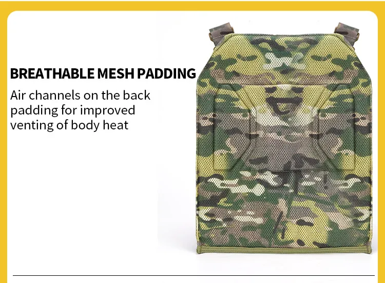 SIVI 1000D Plate Carrier - Tactical Vest for Men