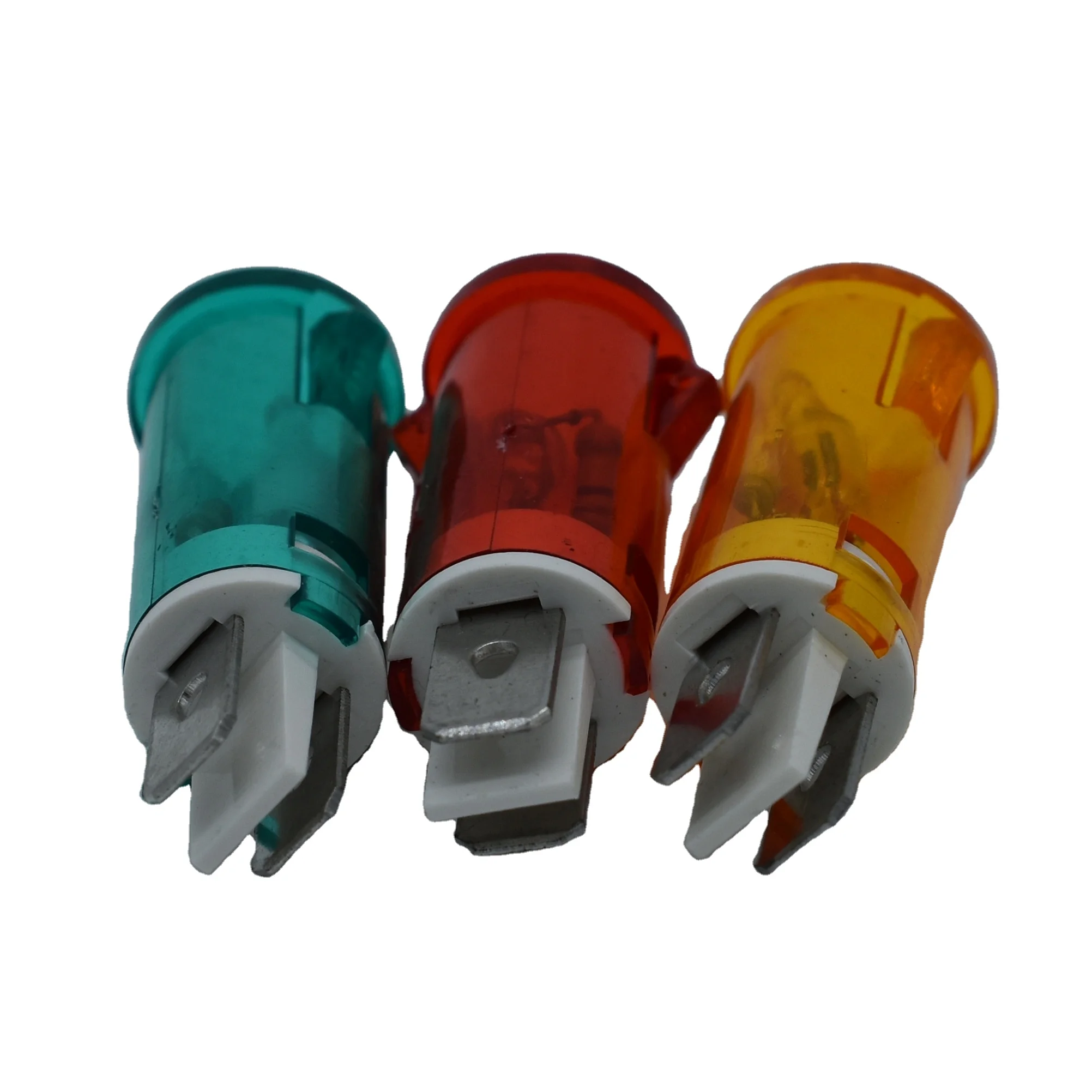 3-400v Red Blue Green Clear Orange Signal Light Led Pilot Lamp ...