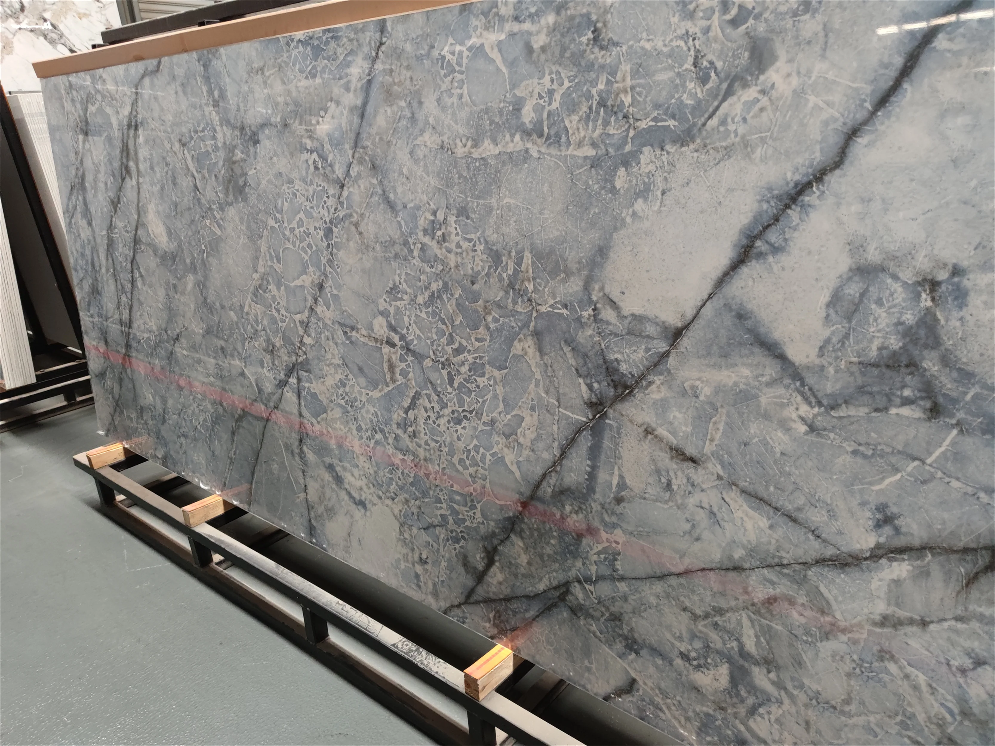 Colors Polished Marble Vein 1200*2400*6 Sintered Stone Slabs