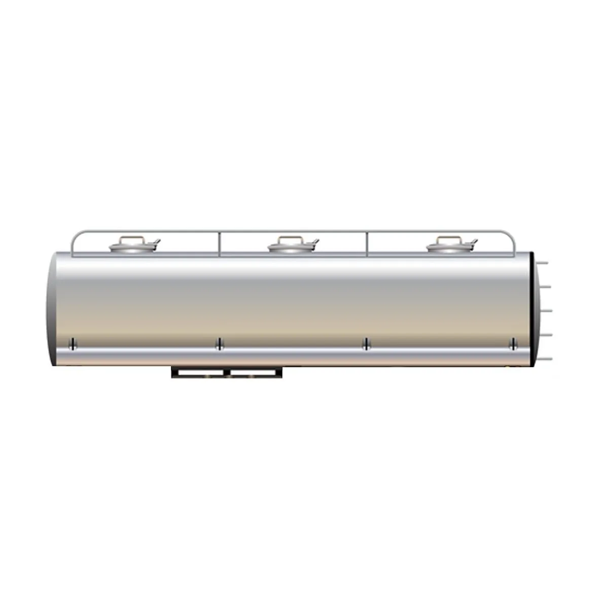 Efficient Milk Transport with SUS304 Fuel Tanker Trucks
