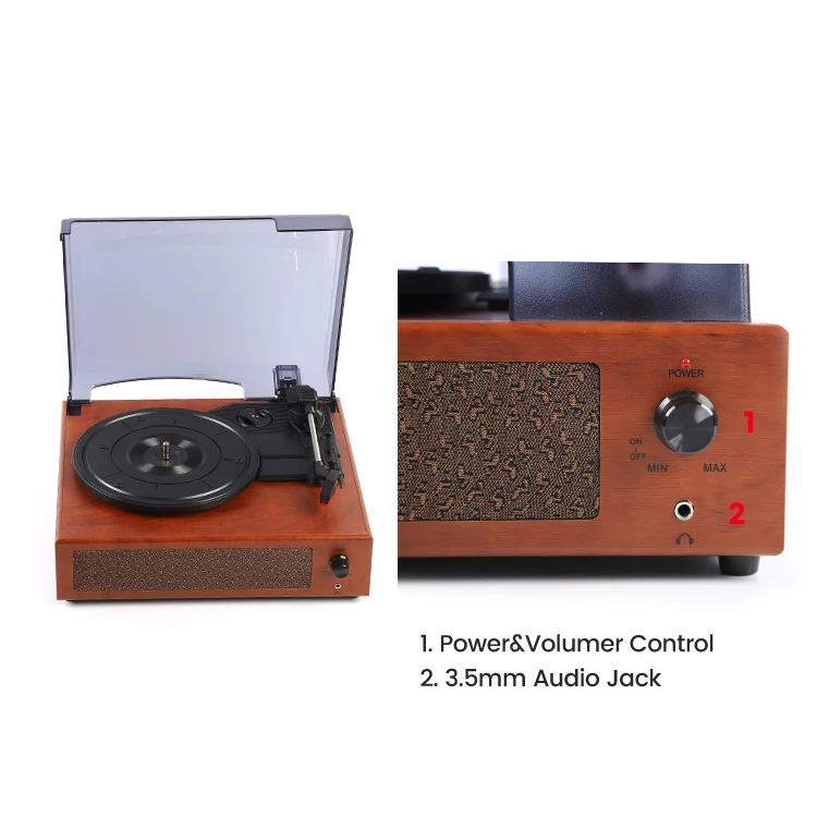 Multi Record Record Player - High End Vinyl Turntable