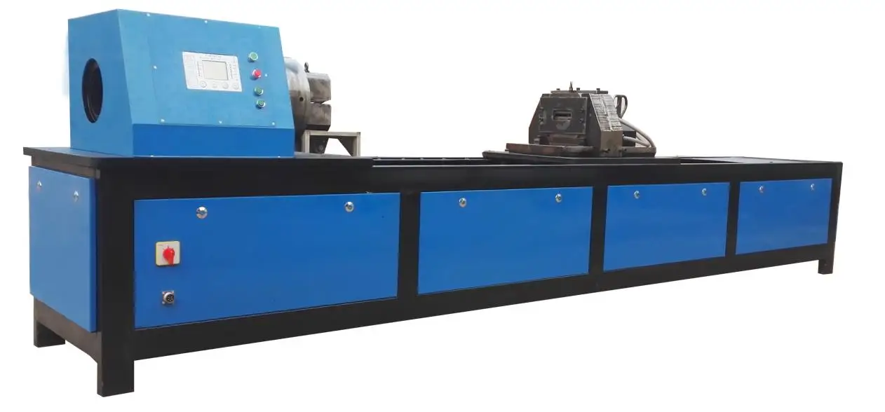 Spiral Tube Threading & Twisting Machine PLC Motor Driven High-Accuracy ...